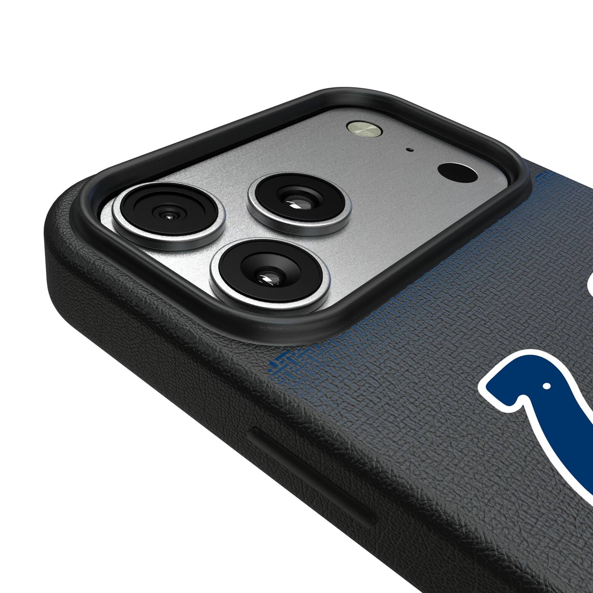 Keyscaper NFL Indianapolis Colts Linen Logo iPhone Magnetic Bump Case ...