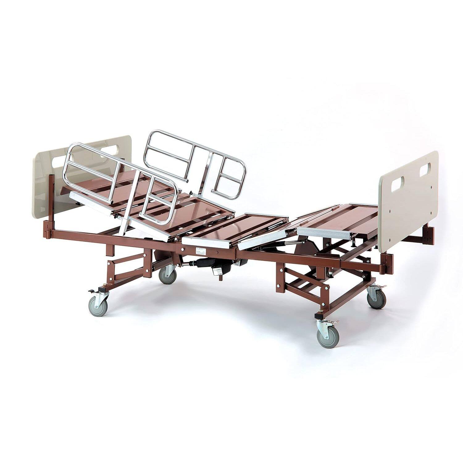 Invacare Heavy Duty Bariatric Full Electric Homecare Bed with Rails ...