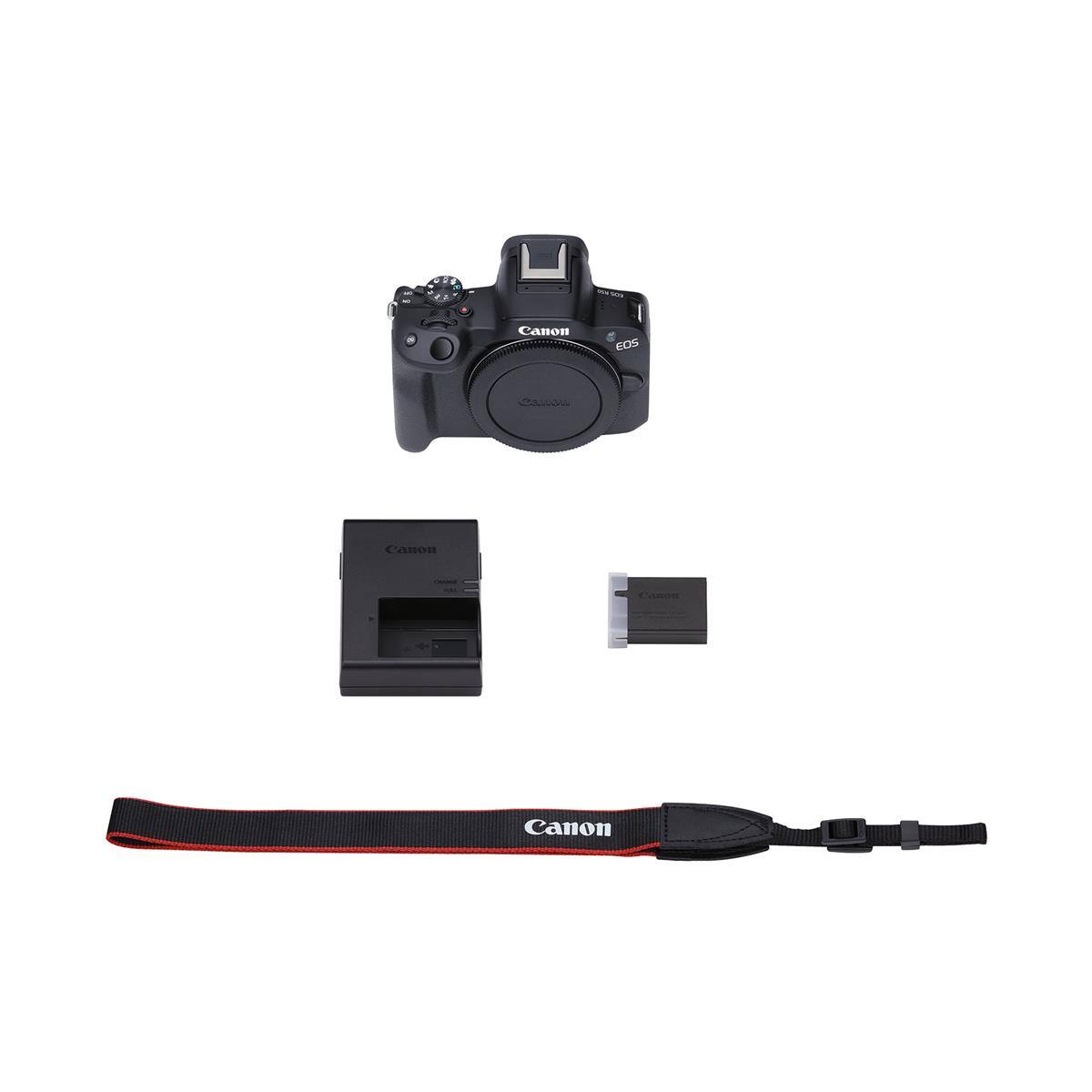 Bundle Canon EOS R50 Mirrorless Camera | 24.2MP APS C, 4K 30p Video ...