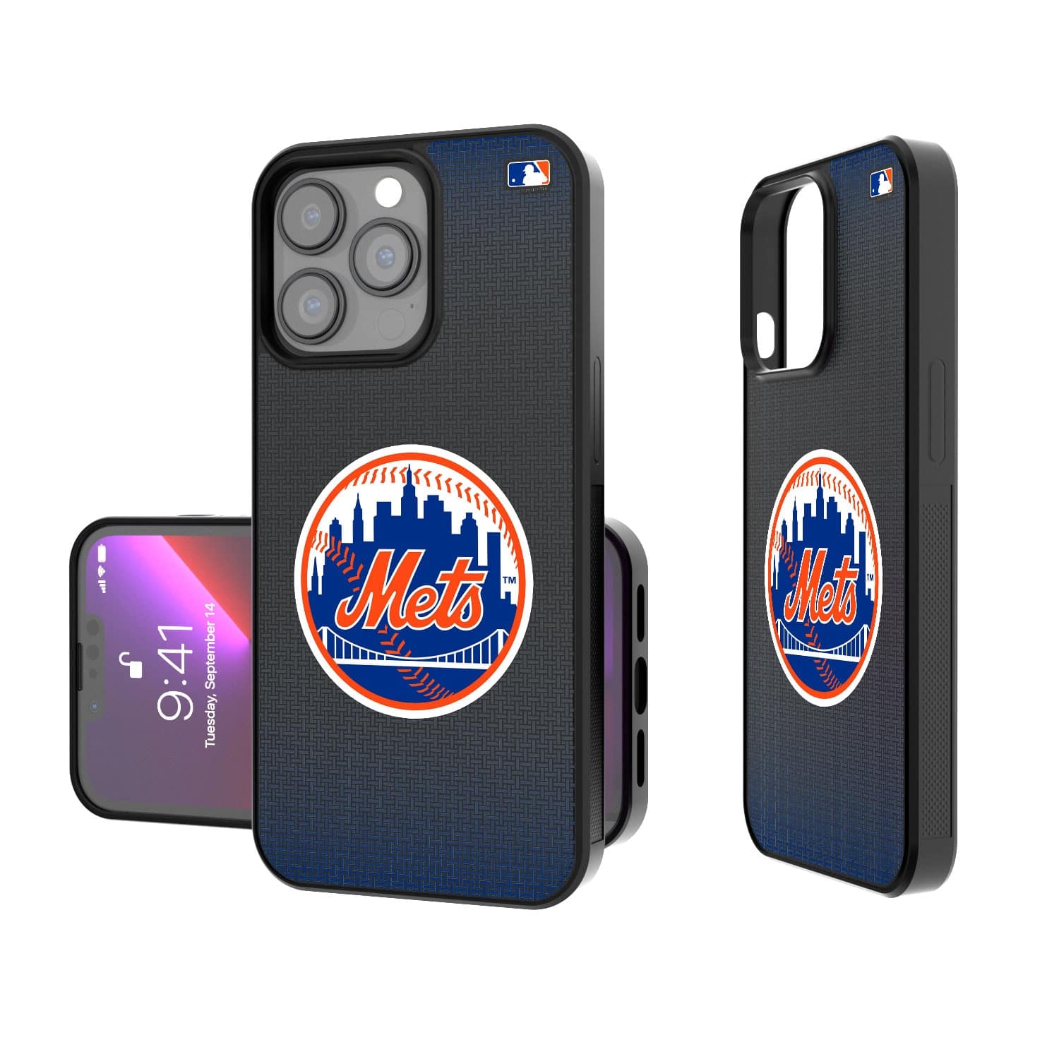 MLB Keyscaper - - New York Mets - Linen Logo iPhone Bump - 13 Pro Max ...
