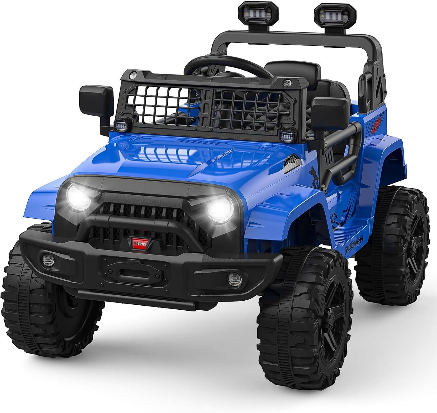 Acekool 12V Kids Electric Ride On Truck, Parental Remote, Spring ...