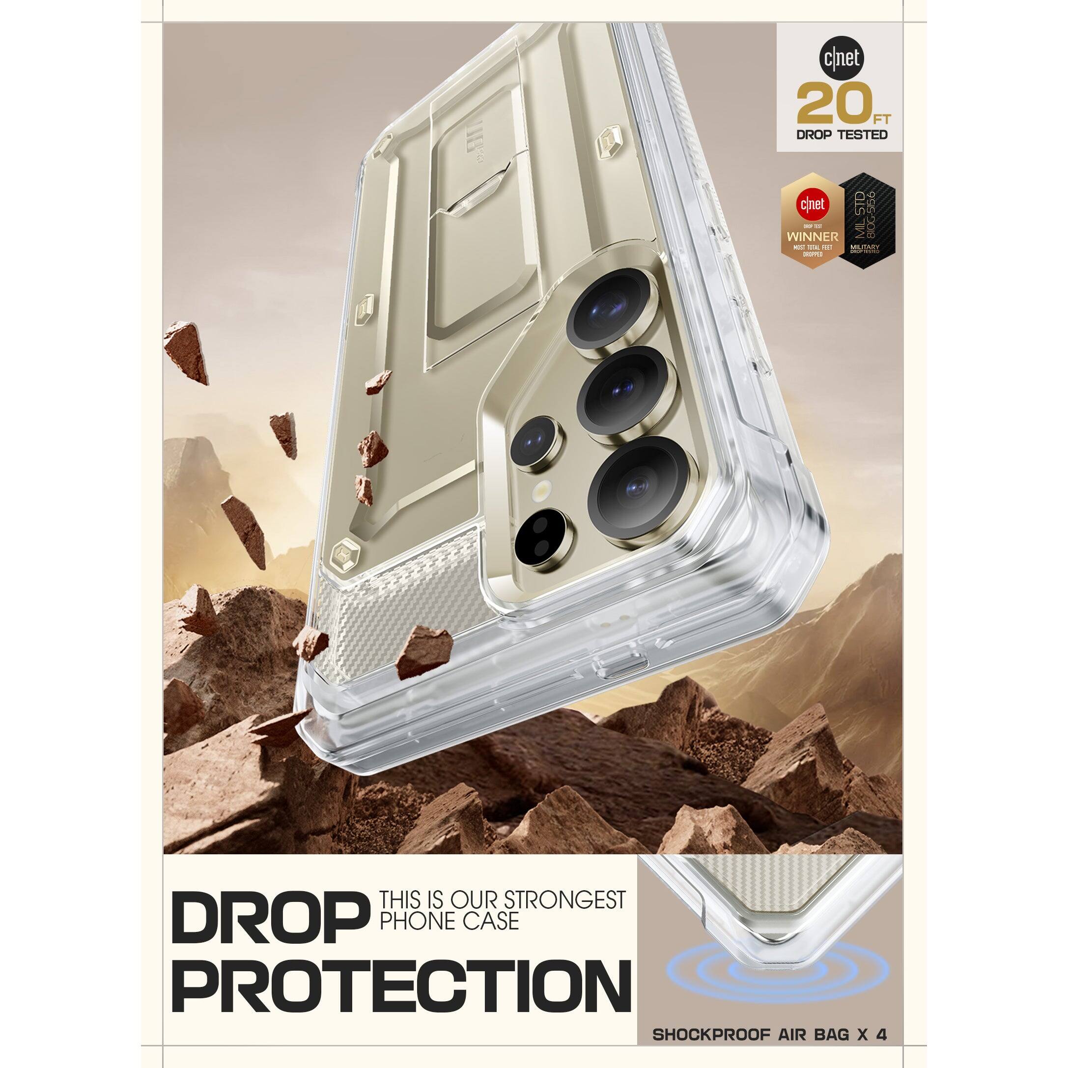 SUPCASE Galaxy S25 Ultra Unicorn Beetle PRO Rugged Case Clear ...