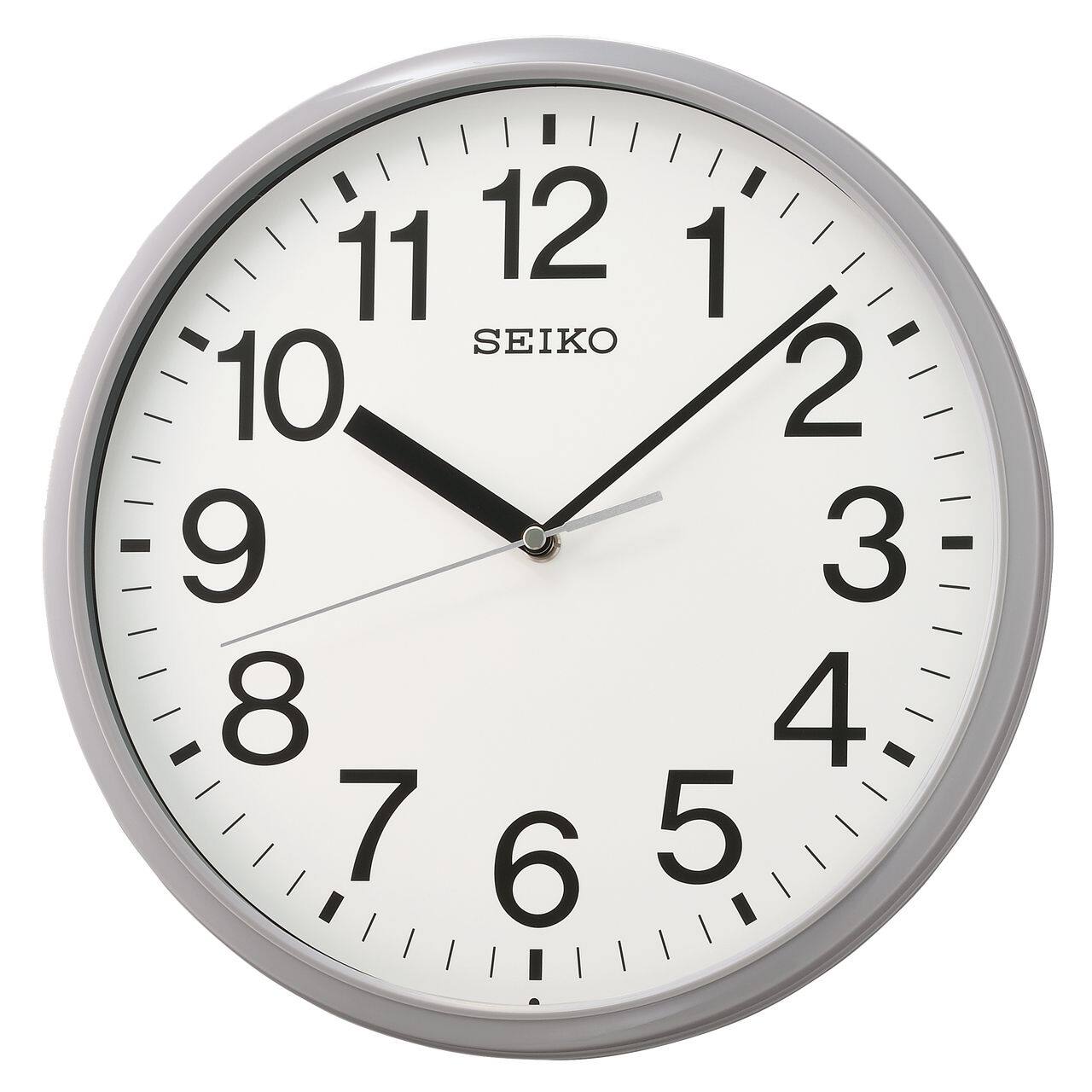 Seiko 12" Office Wall Clock Gray QXA756NLH - Best Buy