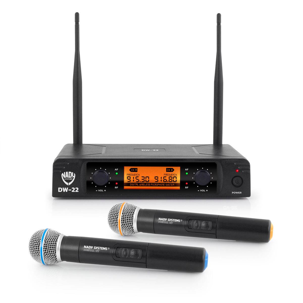 Nady Digital Wireless Handheld Microphone System with DW 22 Receiver DW ...