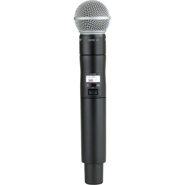 Shure Digital Handheld Transmitter with SM58 Capsule 902 MHz to 928 MHz ...