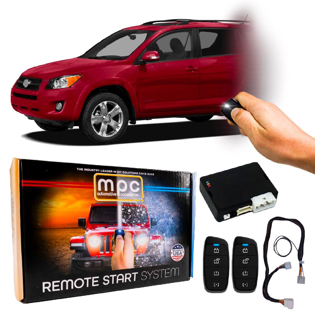 MPC 4 Button 2 Way Remote Start For 2006 2010 Toyota RAV4 Up To 3,000 ...