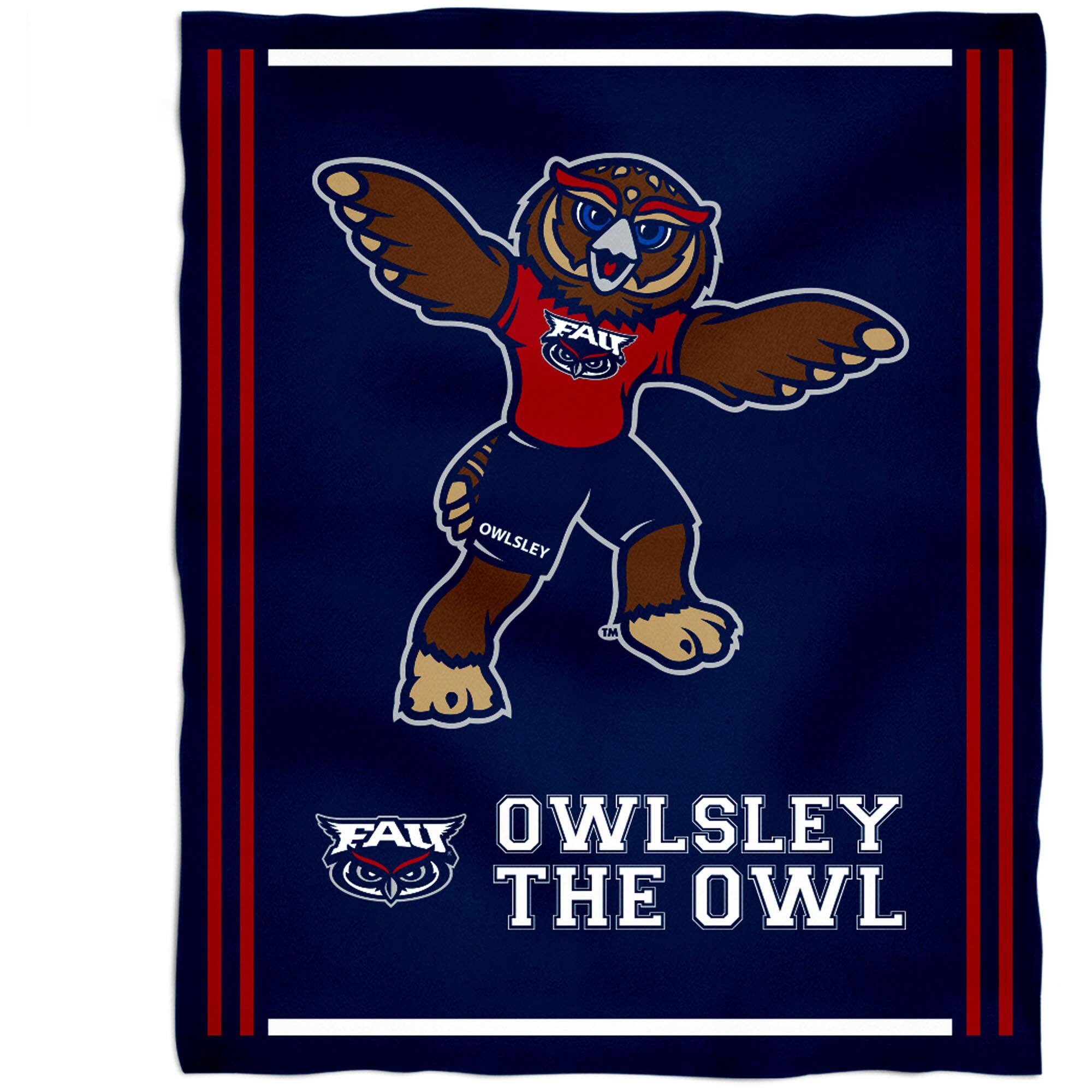 Vive La Fete Florida Atlantic Owls 36'' x 48'' Children's Mascot Plush ...