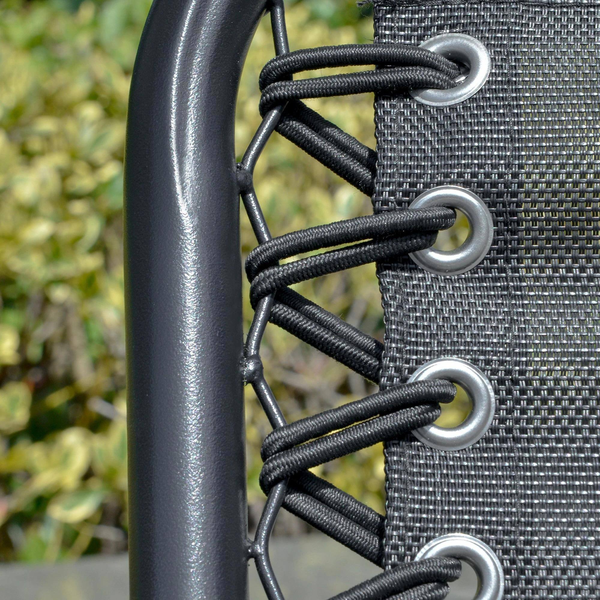 Resenkos 2 Person Swing With Canopy, Storage, Cup Holder, Blue, Outdoor ...