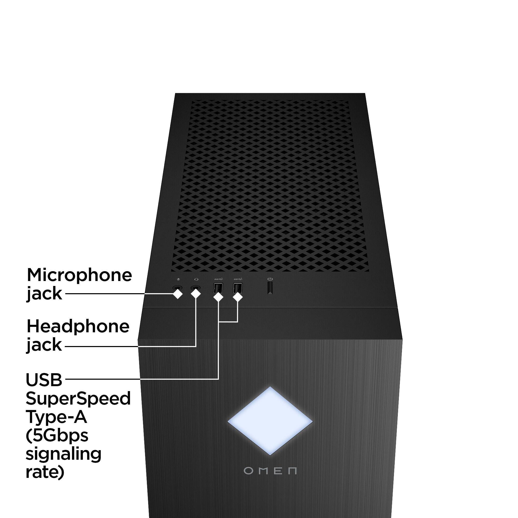 Customer Reviews: HP OMEN 25L Gaming Desktop AMD Ryzen 5 5600G 16GB Memory AMD Radeon RX 7600 ...