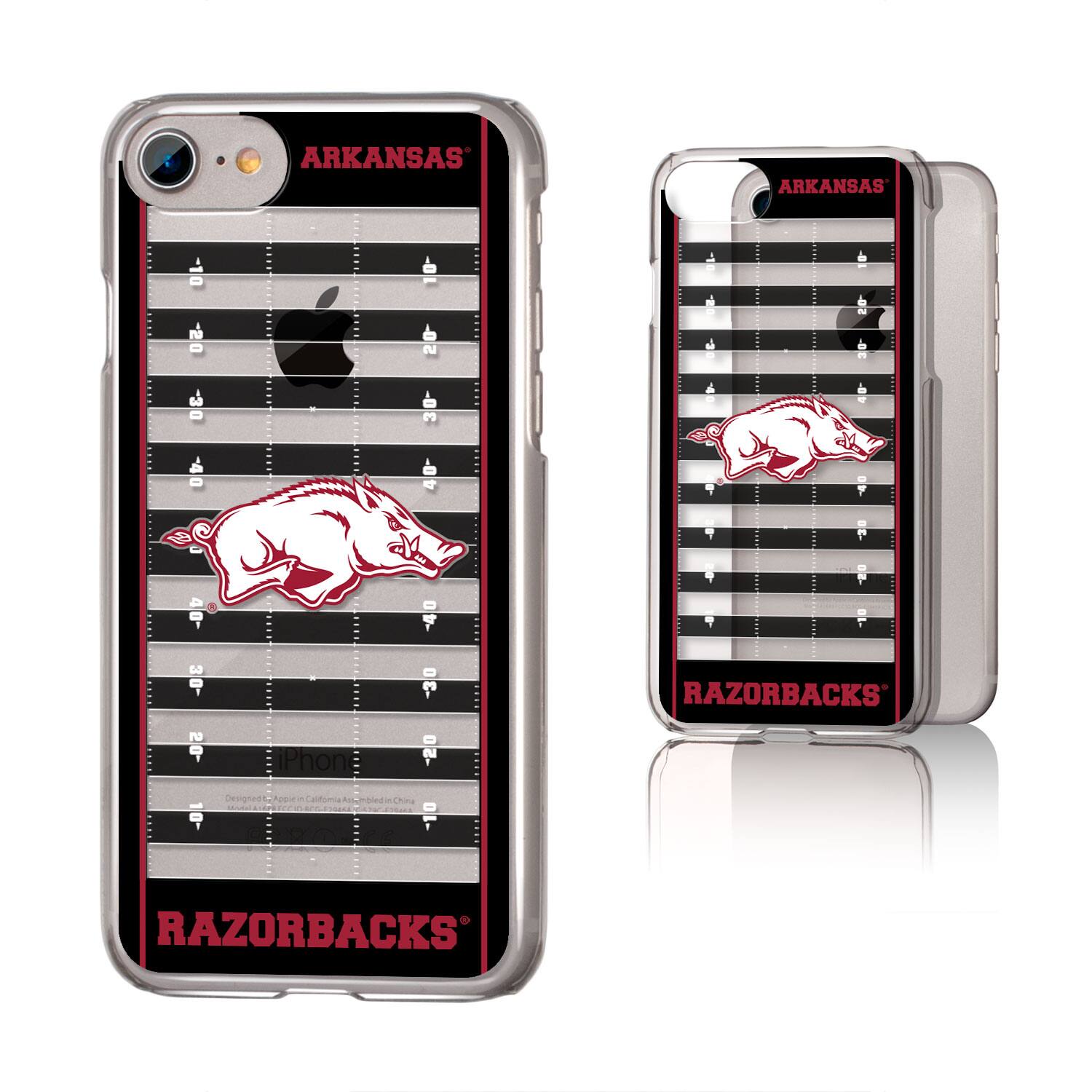 Keyscaper NCAA Arkansas Razorbacks iPhone Clear Football Field Design ...