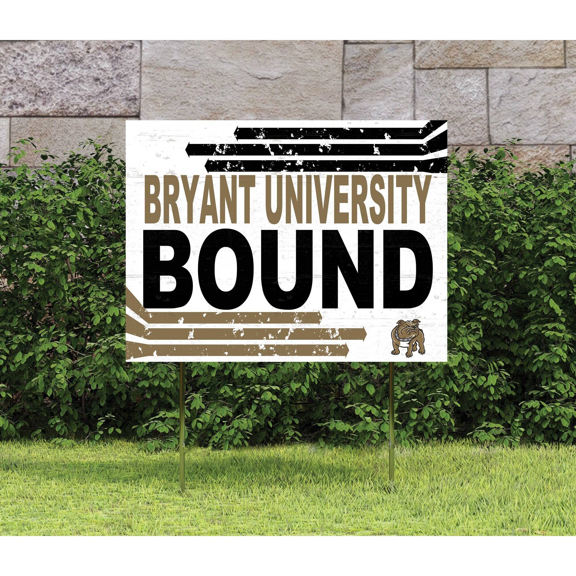 Jardine Bryant Bulldogs 18" x 24" Team Yard Sign White 200638813 - Best Buy