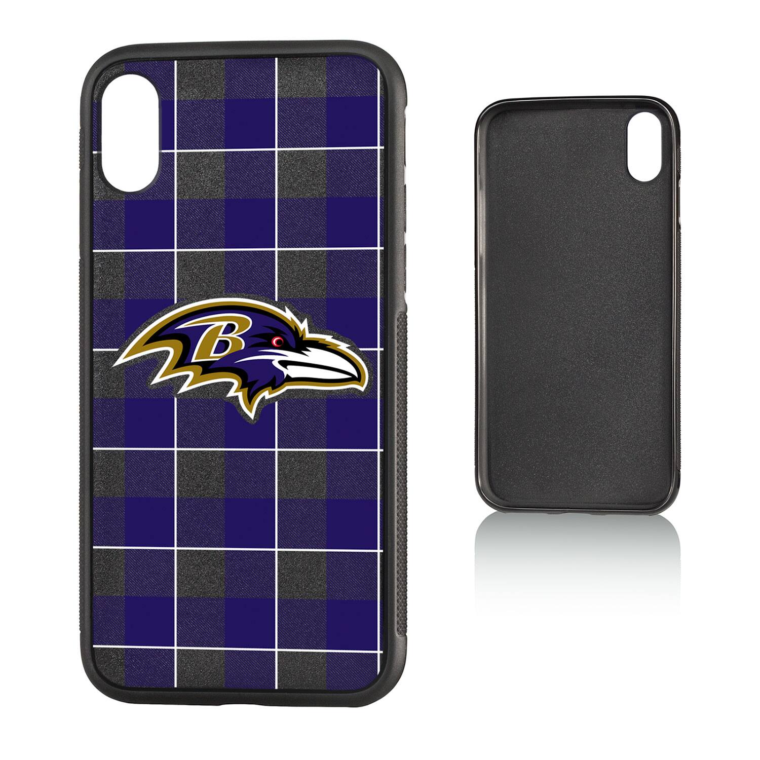 Keyscaper NFL Baltimore Ravens iPhone Plaid Design Bump Case 13 mini ...