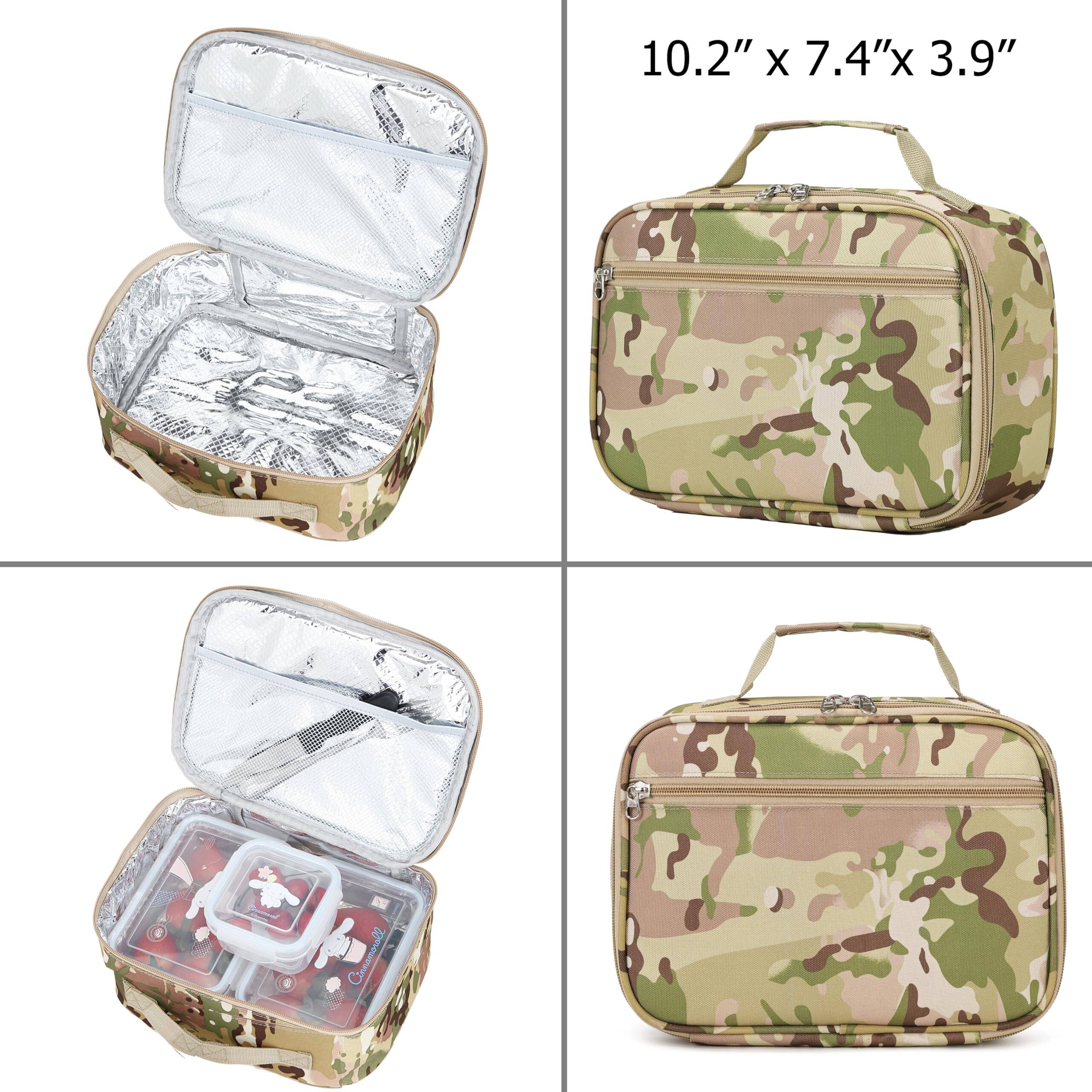 Live At Space Backpack With Lunch Box Waterproof School Bag Outdoor ...