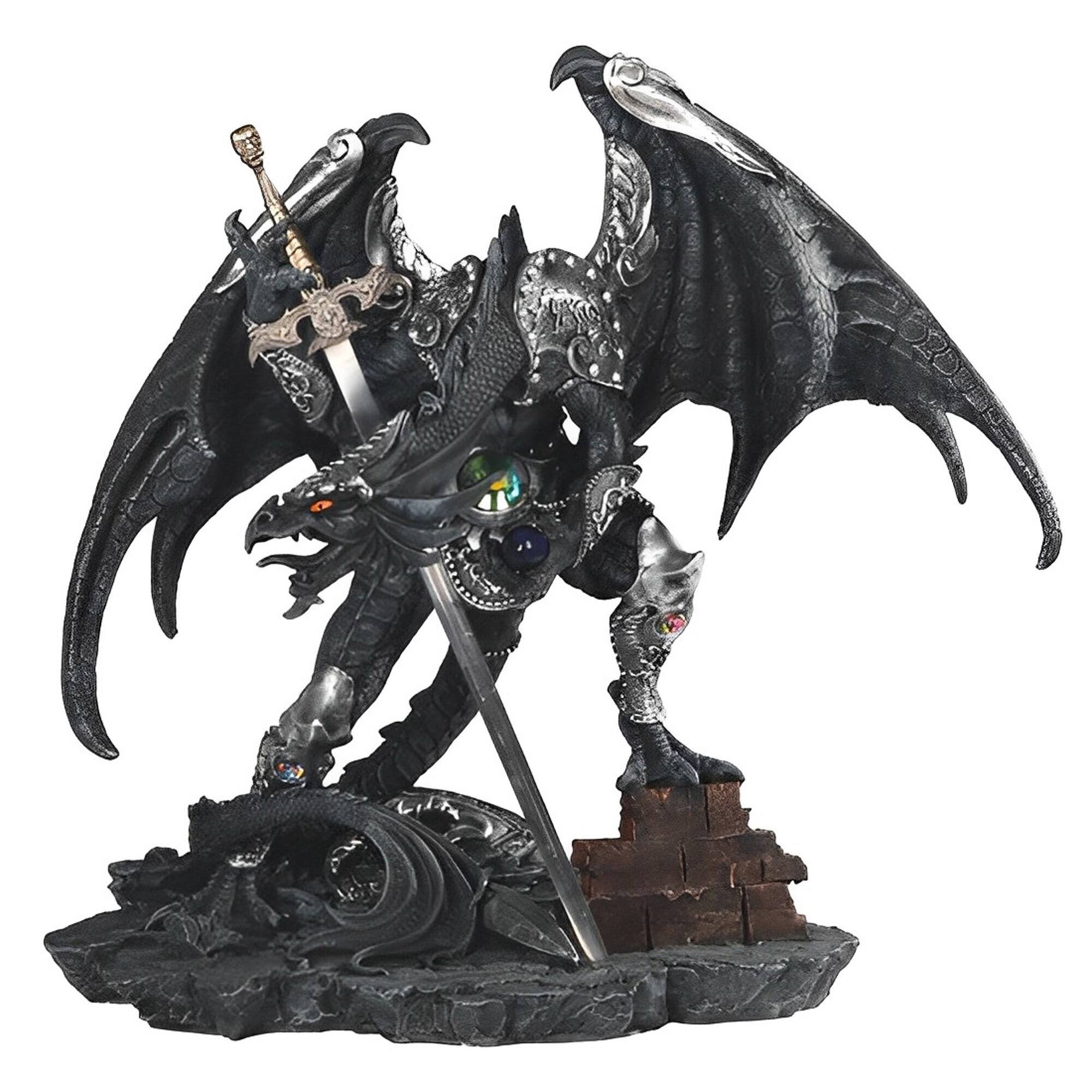 FC Design 21"W Dragon with Sword Figurine Statue Office/Computer Desk ...