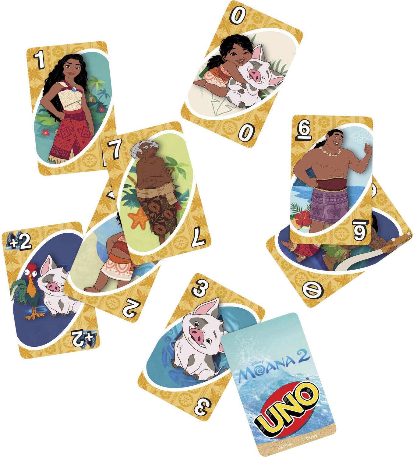Mattel Games UNO: Moana 2 Collectibles Multicolor 194735304899 - Best Buy