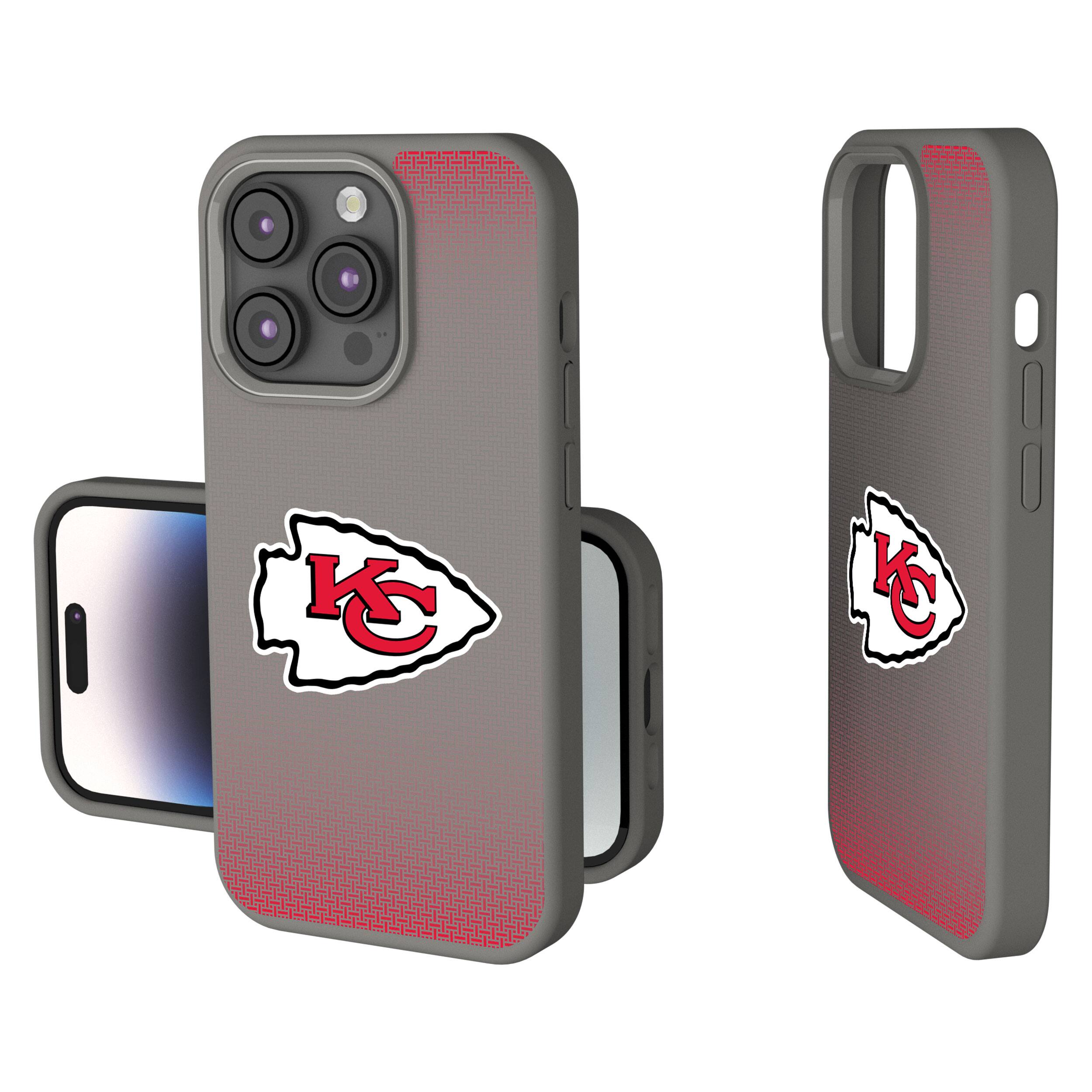 Keyscaper NFL Kansas City Chiefs Linen Logo iPhone Soft Touch Case 15 ...