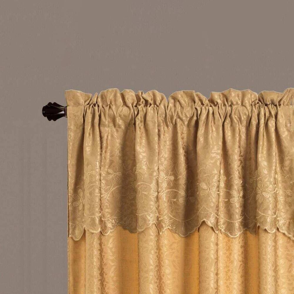 RT Designers Collection Alisa Macrame Rod Pocket Window Room Darkening ...