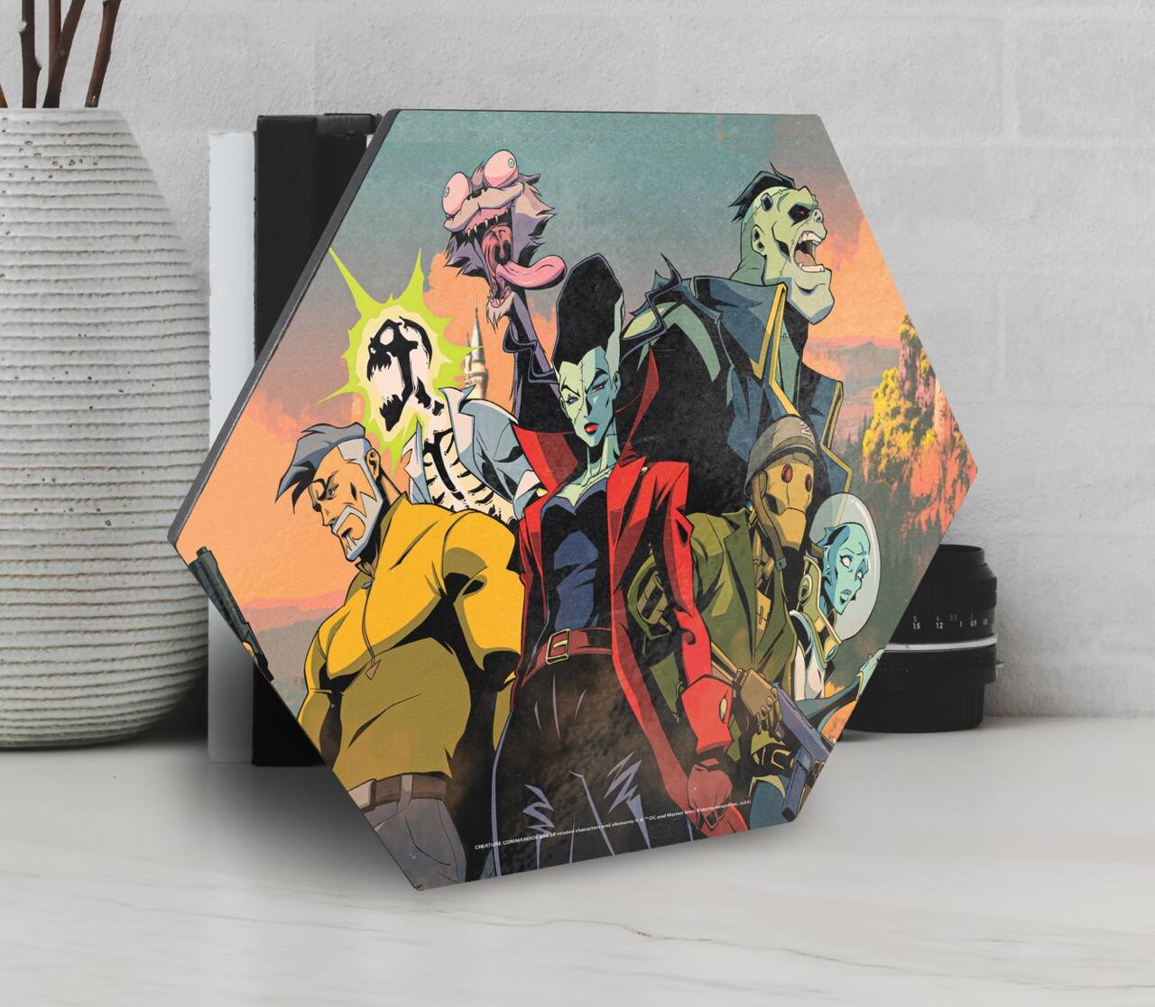 Trend Setters Creature Commandos (Key Art) KNEXAGON® Wood Print ...