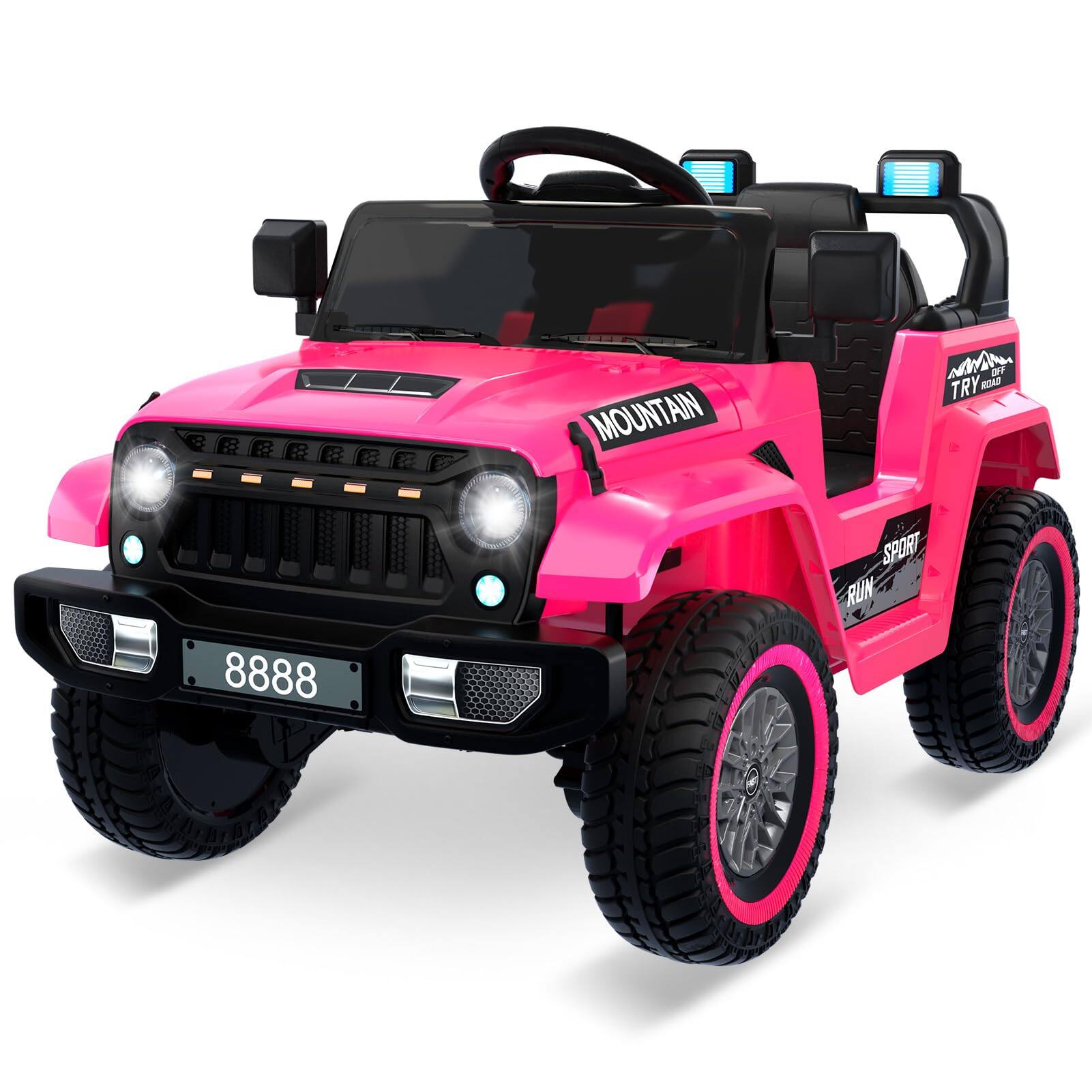 Acekool 12V Kids Ride On Truck Car, Battery Powered Electric Vehicles ...