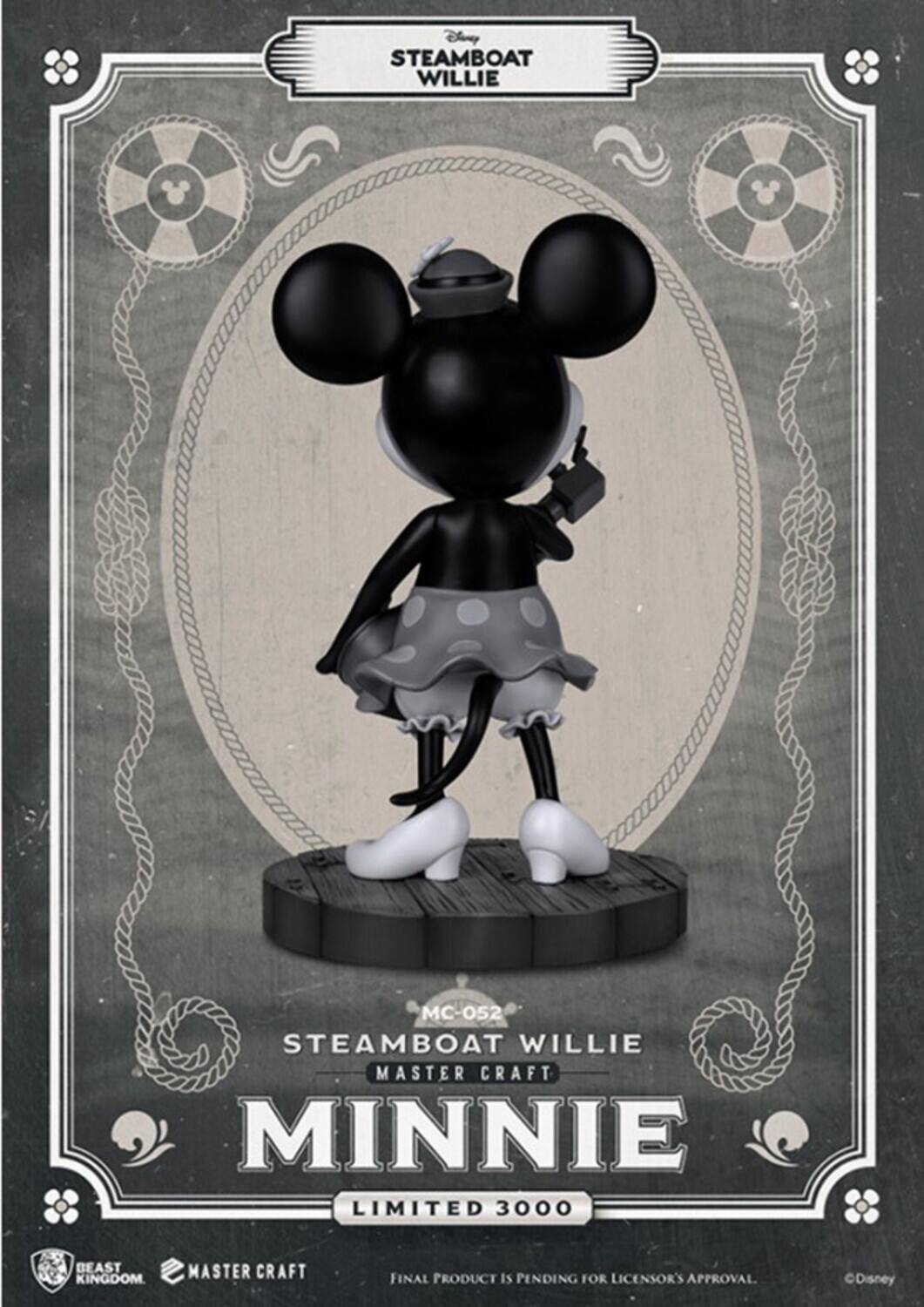 Beast Kingdom Steamboat Willie Master Craft Minnie Mouse Collectibles ...