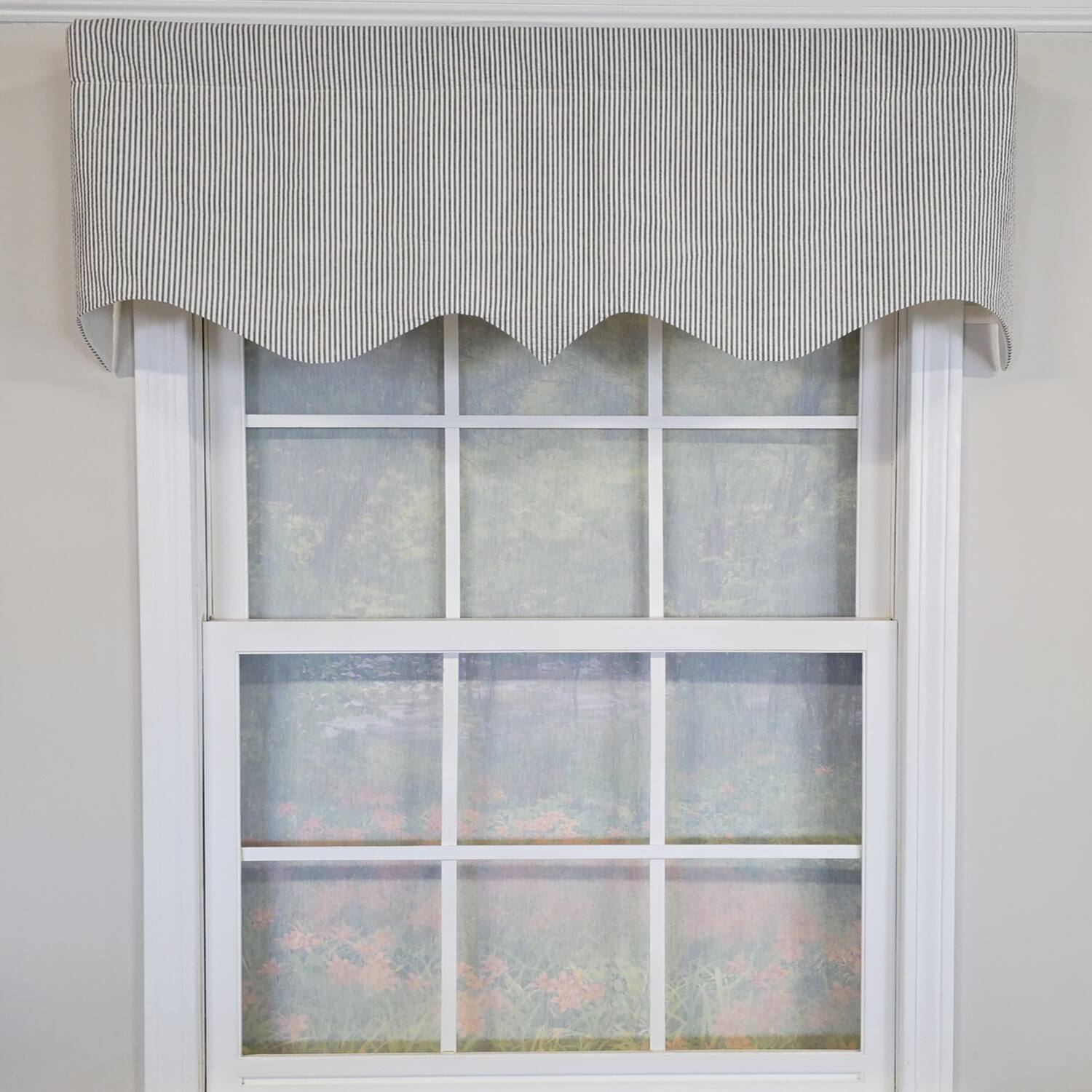 RLF Home 100% Cotton Seersucker Regal With Poly/Cotton Ivory lining Rod ...