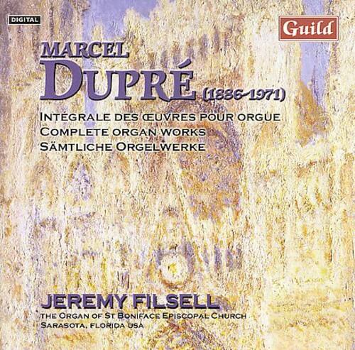 Marcel Dupre Complete Organ Works 8: Psalm Xviii / Vision Op 44 COMPACT ...