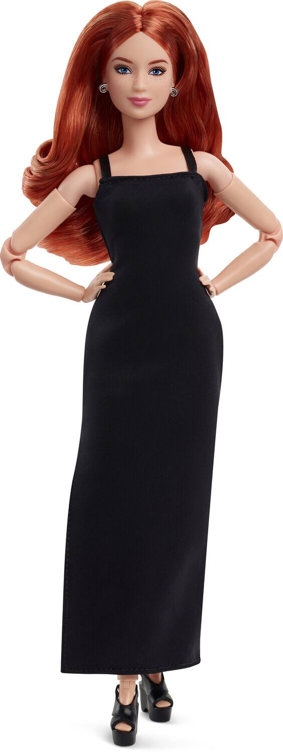 Mattel Barbie Basics Collectible Doll, Model 04 With Red Curly Hair ...