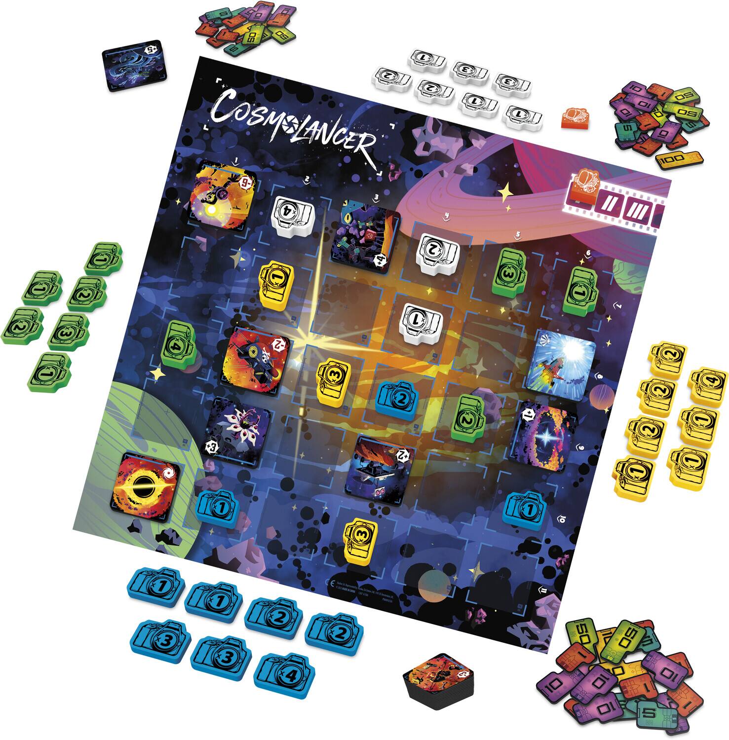 Hasbro Gaming Cosmolancer Strategy Board Game by Reiner Knizia GAMES (MISC) Multicolor ...