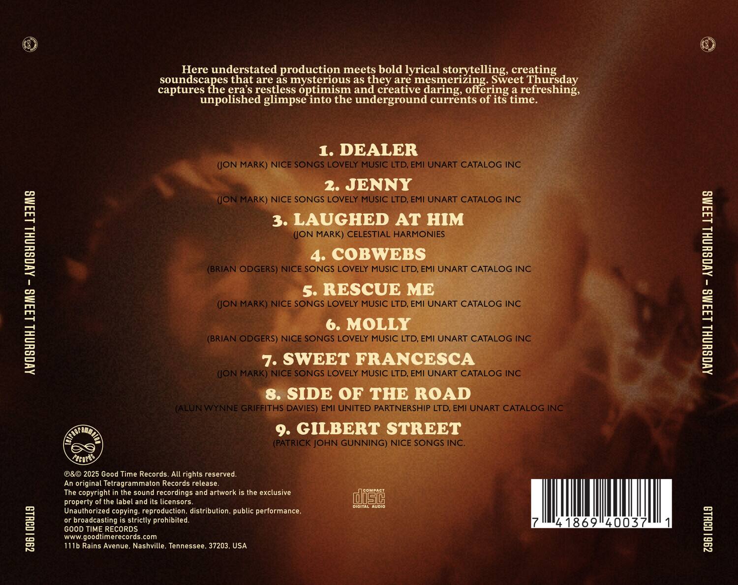 Sweet Thursday Sweet Thursday COMPACT DISCS [CD] - Best Buy