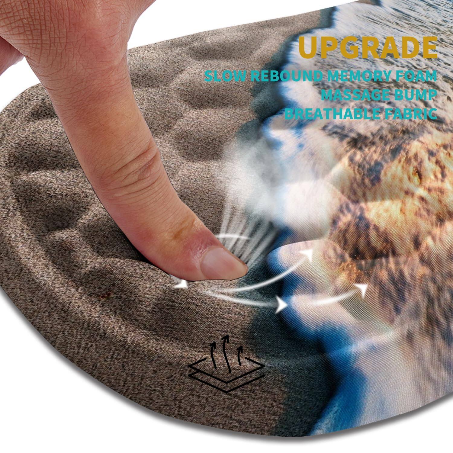 Earthley Blooms Mouse Pad Wrist Support Rest Mousepad For Carpal Tunnel ...
