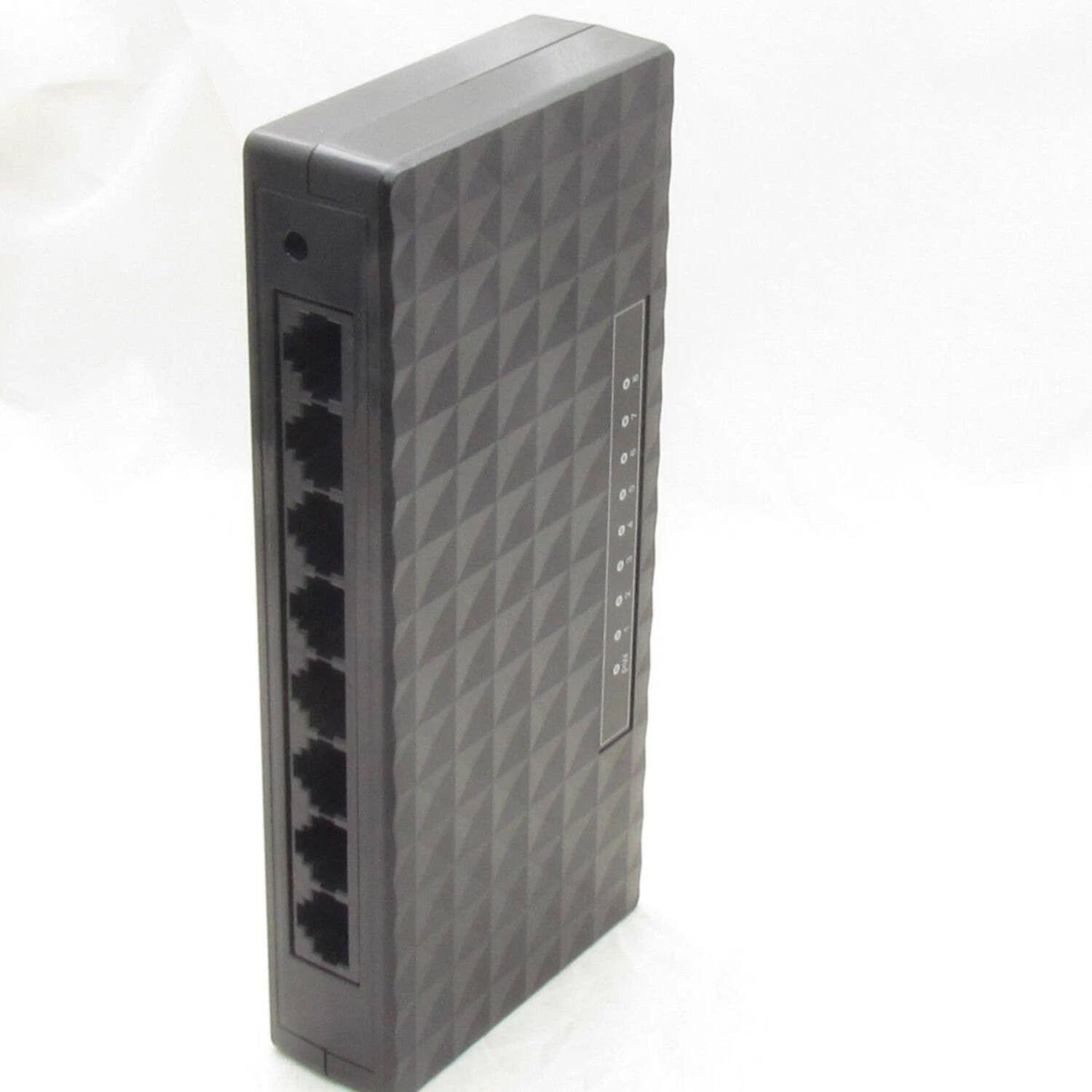 Stock Preferred 10/100 Mbps 8 Port Fast Ethernet LAN Desktop RJ45 ...