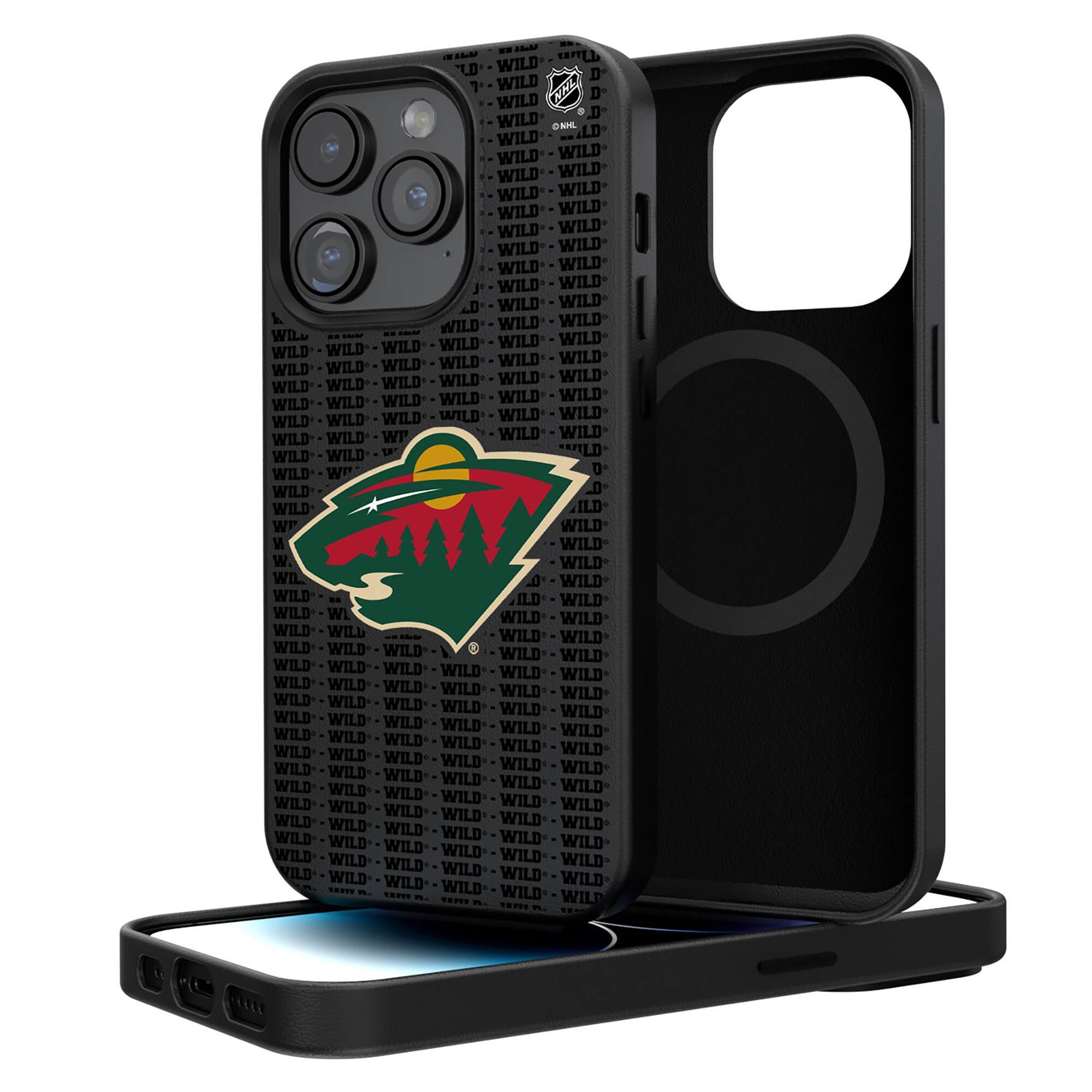 Keyscaper NHL Minnesota Wild Primary Logo iPhone Magnetic Bump Case 14 ...