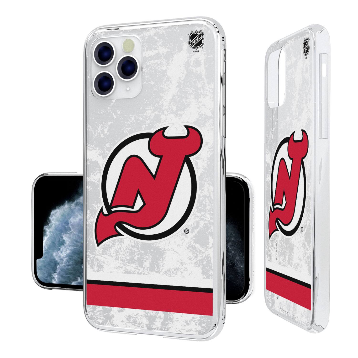 Keyscaper NHL New Jersey Devils iPhone Stripe Clear Ice Case 12 mini ...