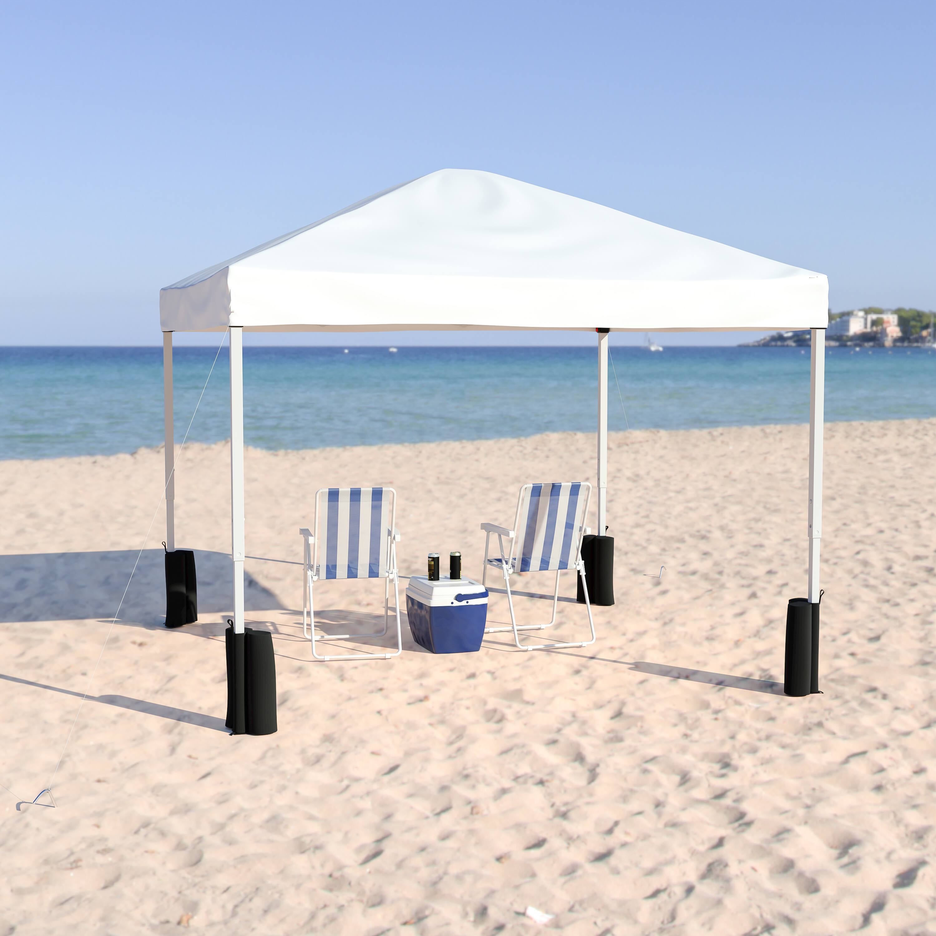 Emma + Oliver Ukko 10'x10' Weather Resistant, UV Coated Pop Up Canopy ...