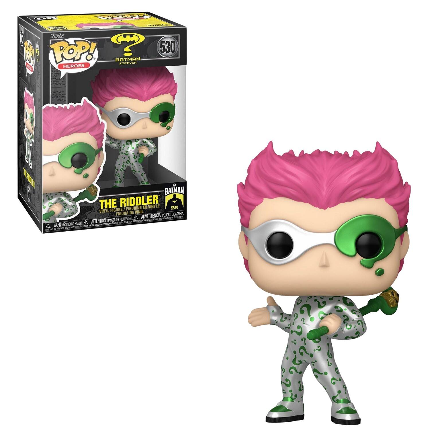 Funko Pop! Batman Forever The Riddler (Metallic) FU80699 - Best Buy