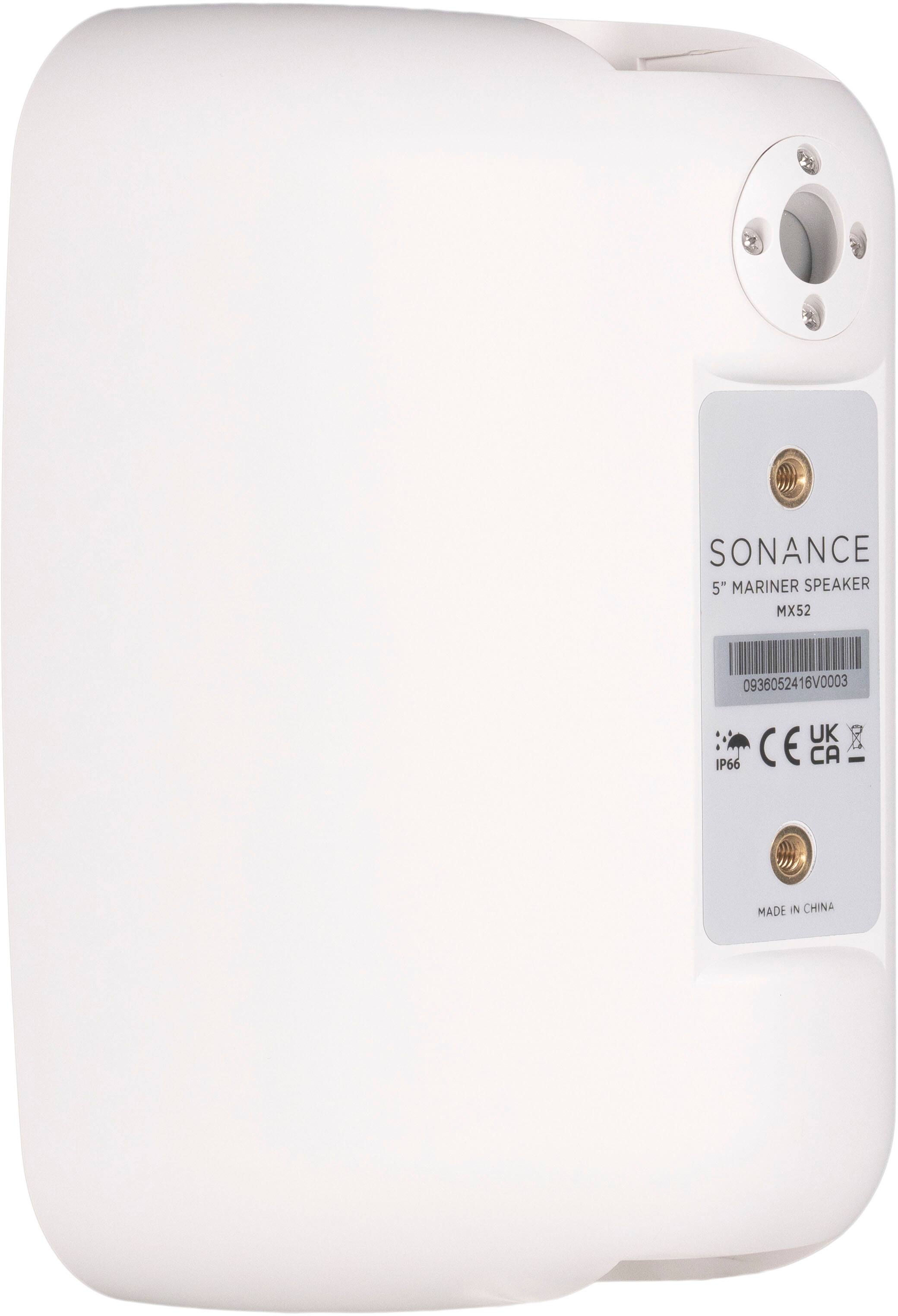 Sonance MX52 Mariner MX Series 5-1/4" 2-Way Outdoor Surface Mount Speakers (Pair) Paintable ...