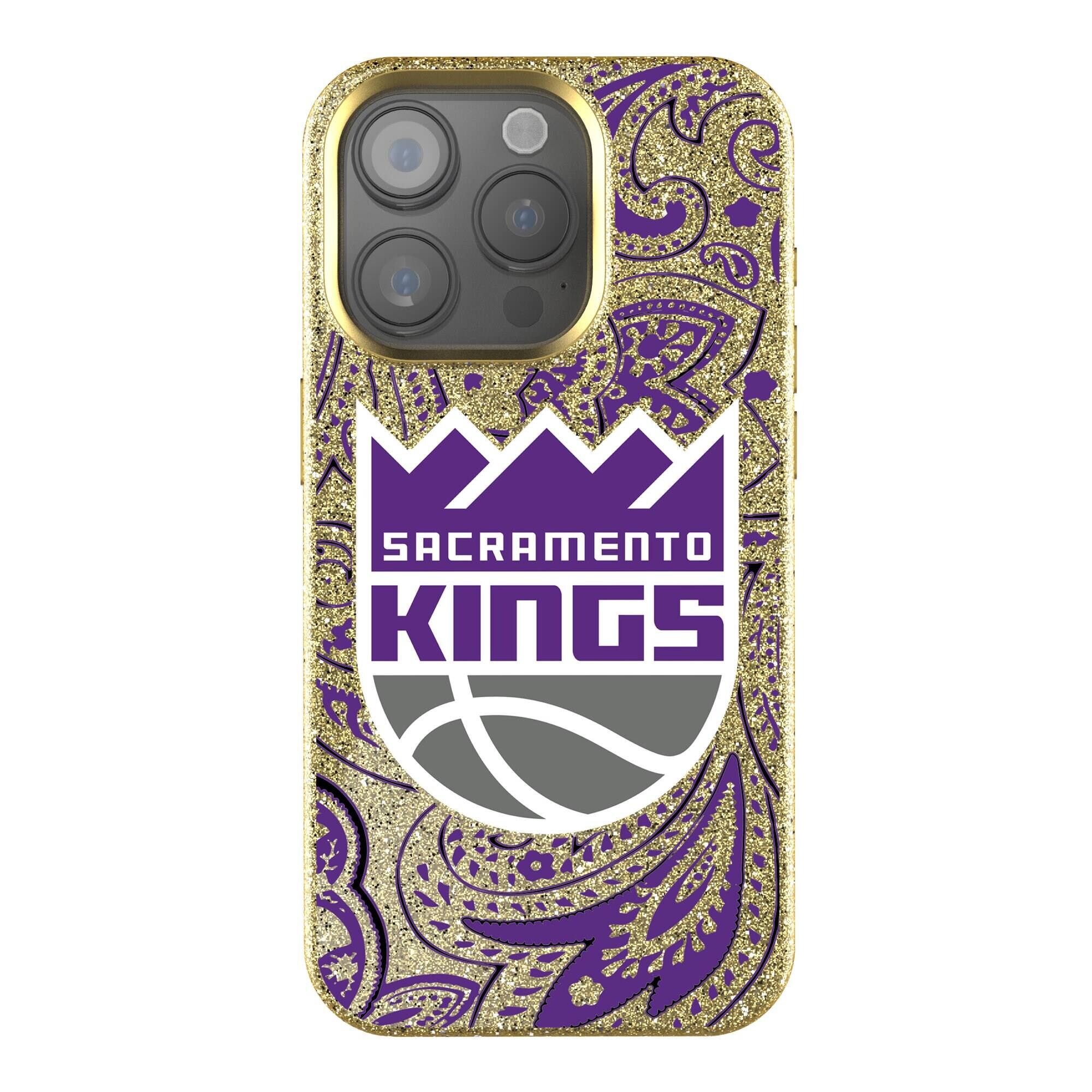 Keyscaper NBA Sacramento Kings Paisley Bling iPhone Case 14 Pro Max ...