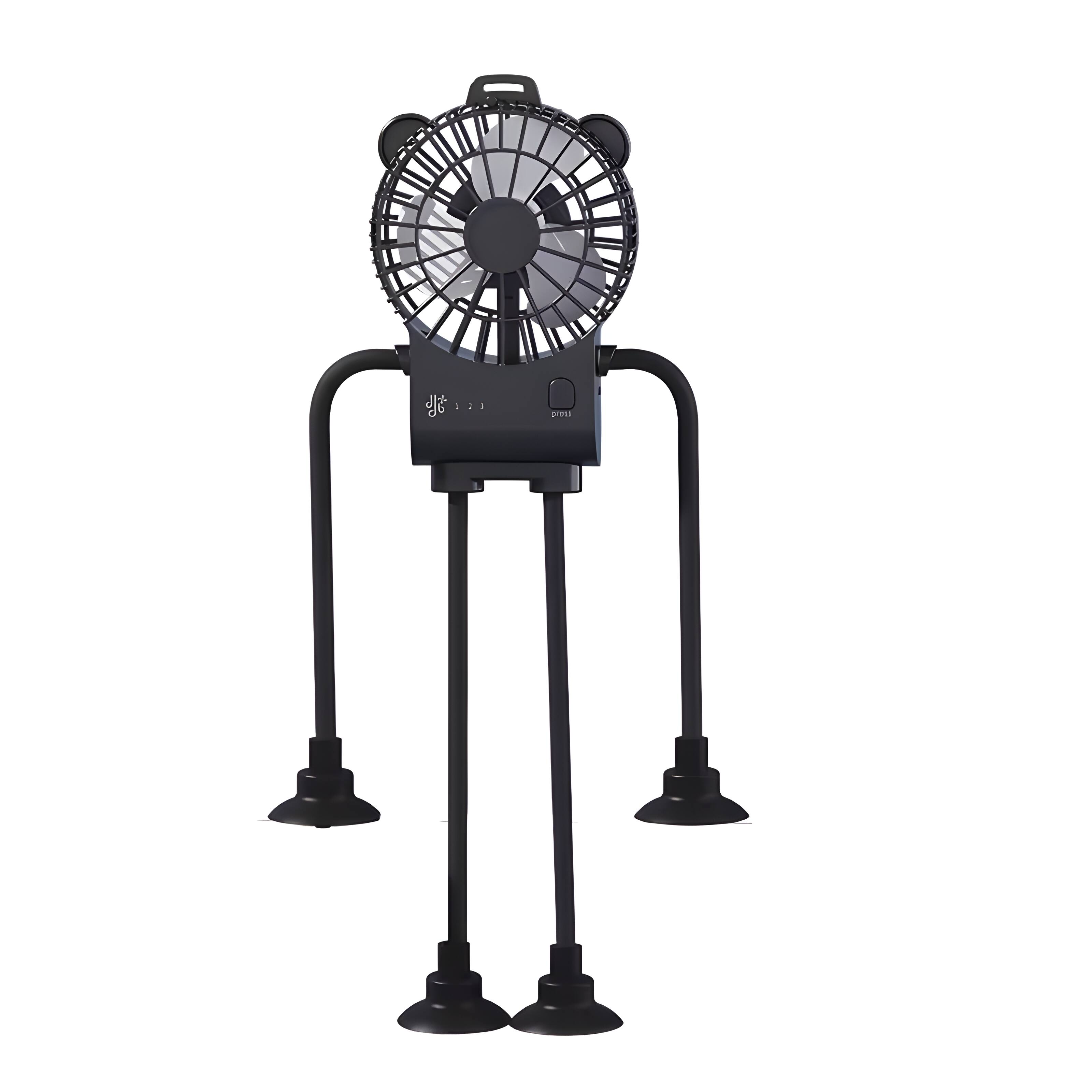 Cluzine Multi Use Bendable Fan, 3 Speeds, USB Rechargeable for Home ...