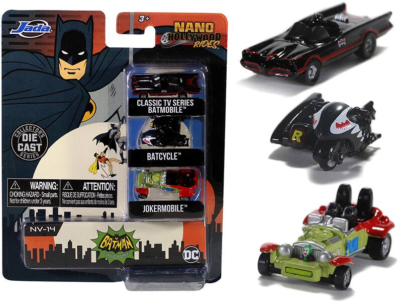 "Batman" (1966 1968) Classic TV Series 3 piece Set "Nano Hollywood ...