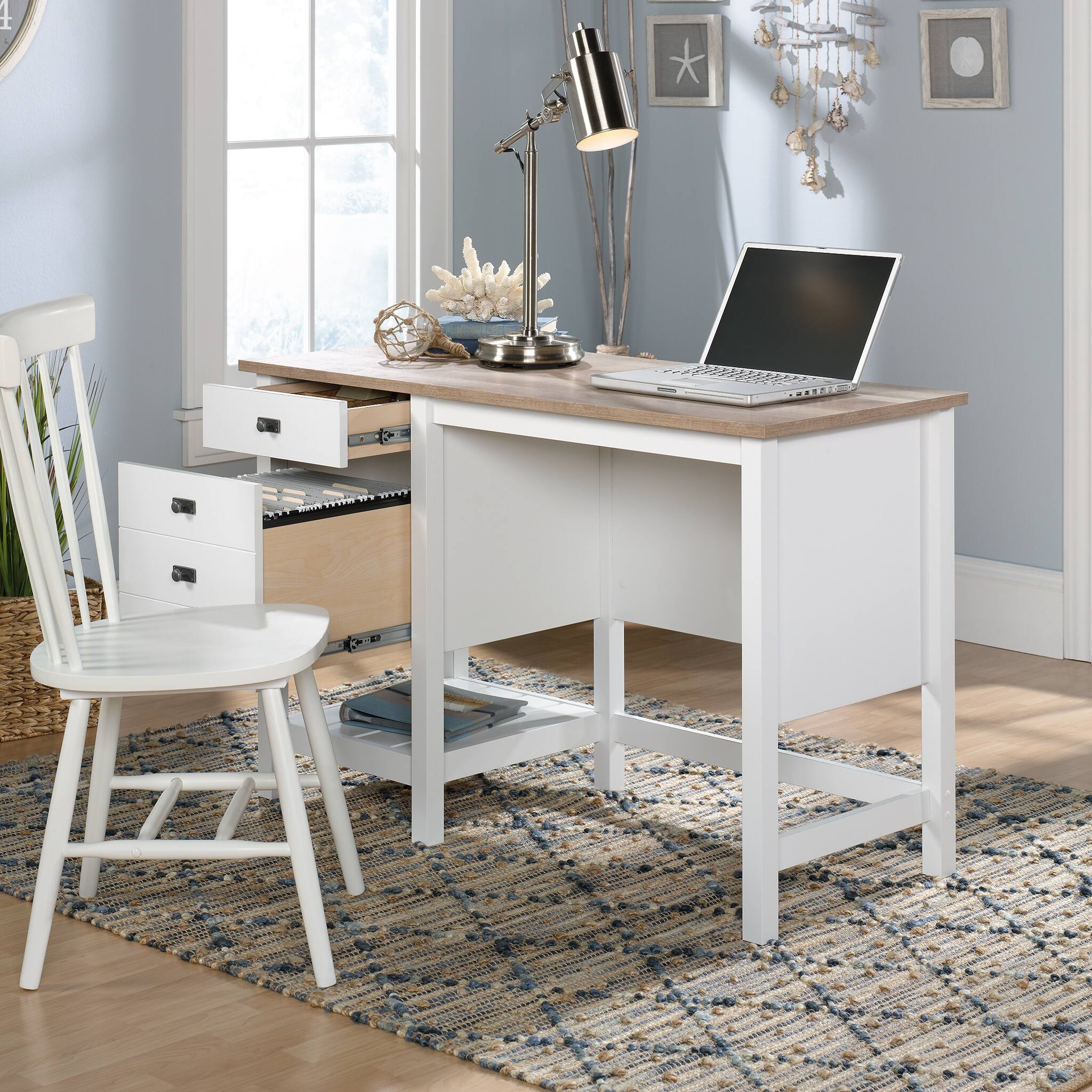 Customer Reviews: Sauder Cottage Road Desk Soft White 427309 - Best Buy