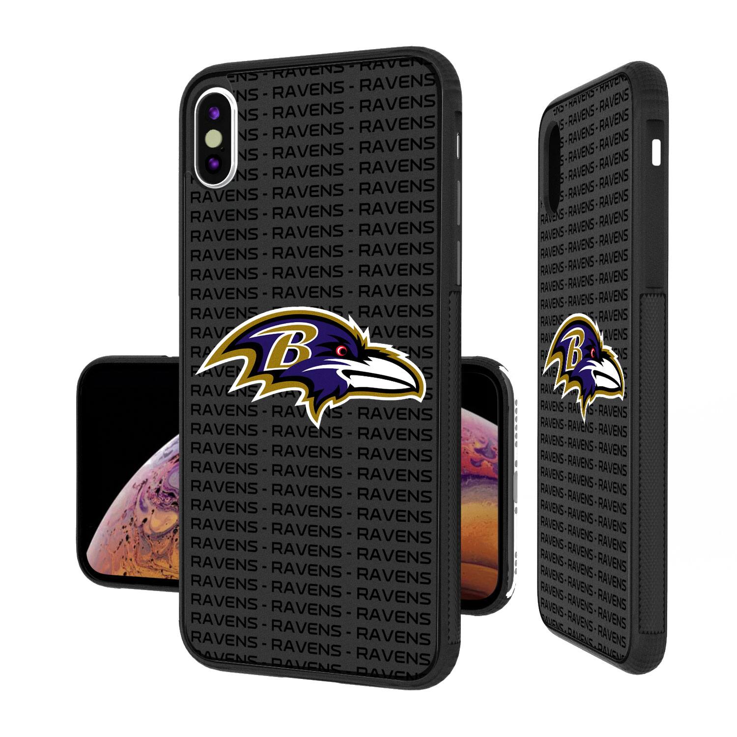 Keyscaper NFL Baltimore Ravens iPhone Text Backdrop Design Bump Case 13 ...