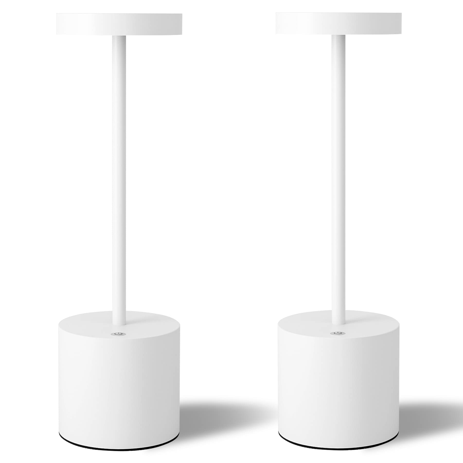 Reds Spade Led Cordless Table Lamps Set Of Portable Rechargeable Lamp ...