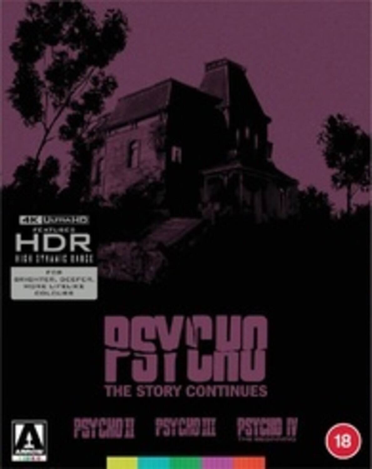 Psycho: The Story Continues (Psycho II / Psycho III / Psycho IV: The ...