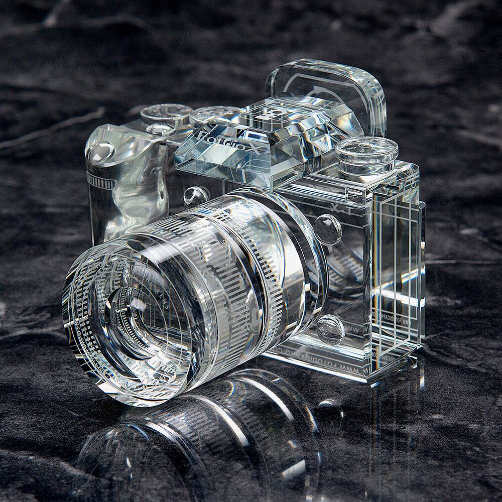 Fotodiox Crystal Camera 2/3 Sized Replica of Fujifilm X T Camera w/ XF ...
