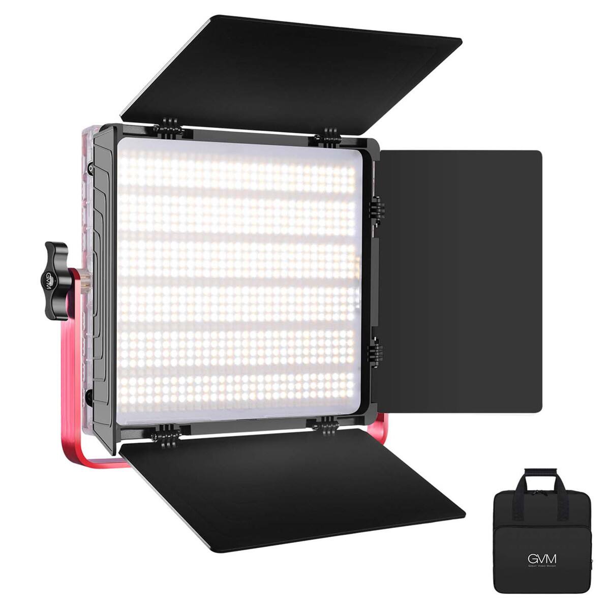 GVM 1200D 50W Bi Color RGB Studio Soft LED Panel Light GVM-1200D - Best Buy