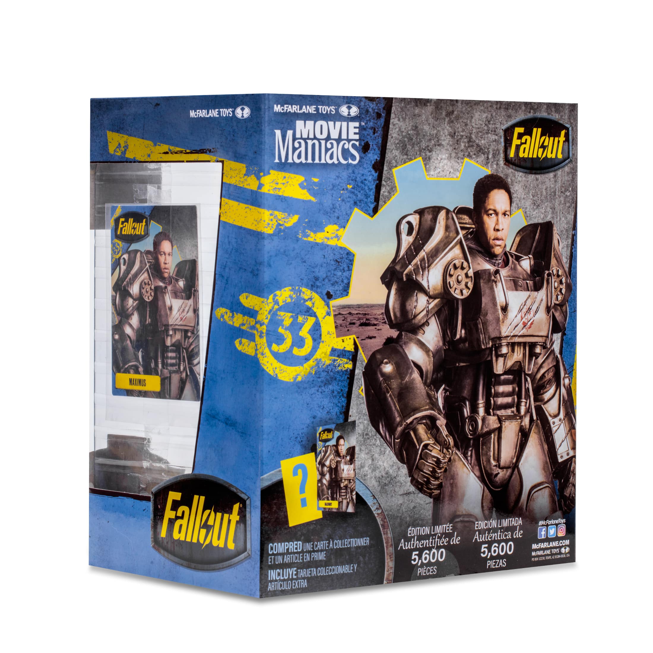 Best Buy: McFarlane Toys Movie Maniacs 6" Posed Figure Fallout Maximus ...