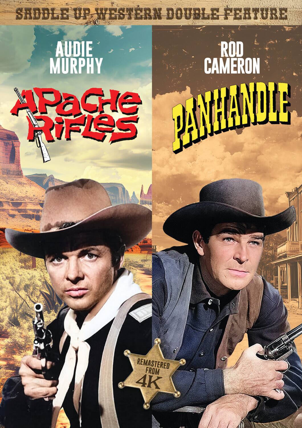 Apache Rifles / Panhandle (Saddle Up Western Double Feature) DVD - Best Buy