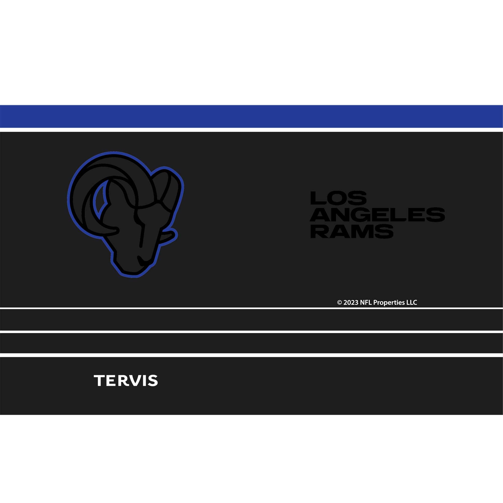Tervis Los Angeles Rams 30oz. Night Game Stainless Steel Tumbler ...