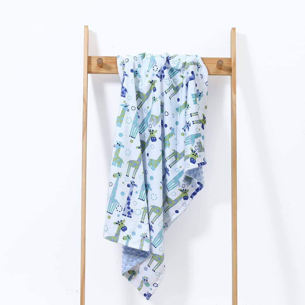 Pacoar Cade Minky Blanket For Soft Plush Receiving Giraffe Inches ...