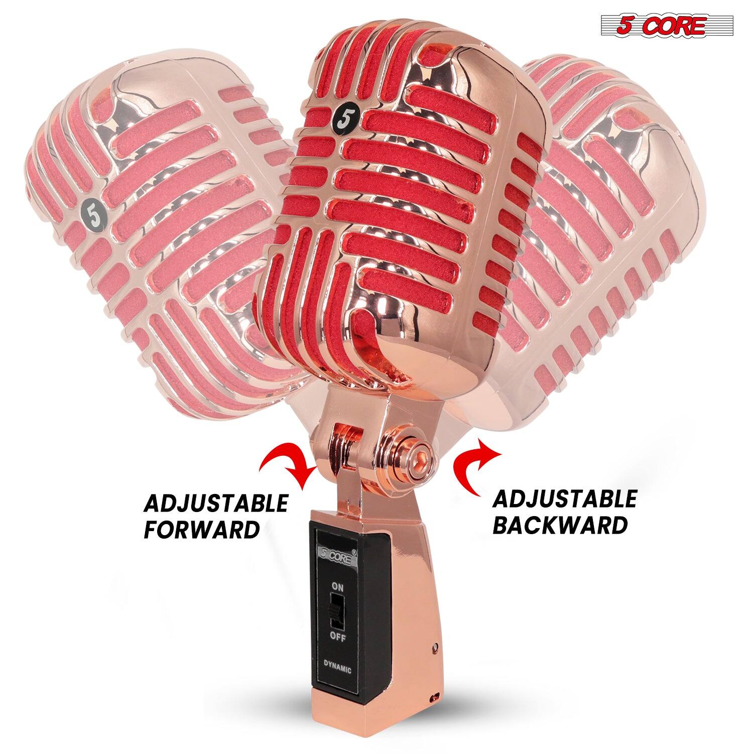 5 CORE 5Core Vintage Microphone Classic Dynamic Professional XLR Studio ...